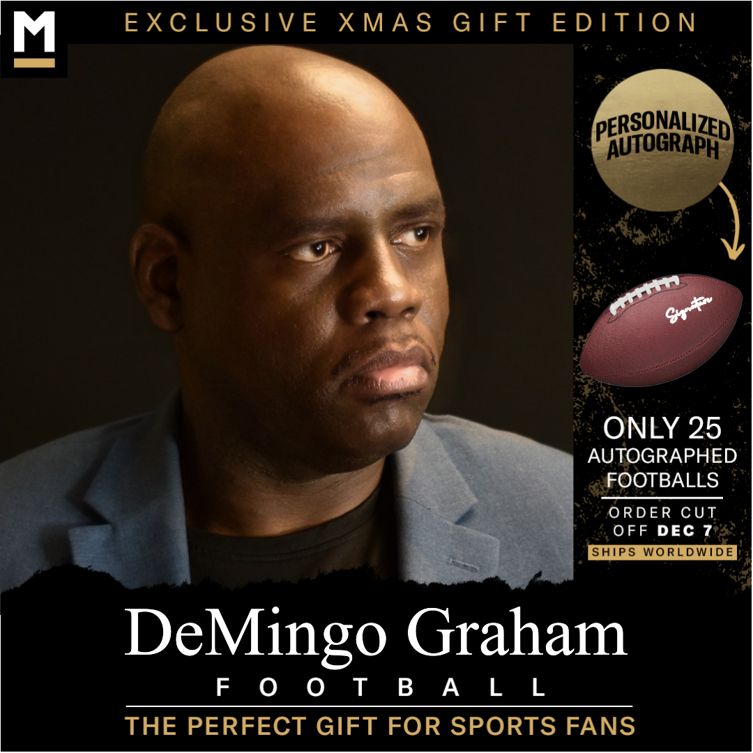 Demingo Graham Autographed Football | MILLIONS
