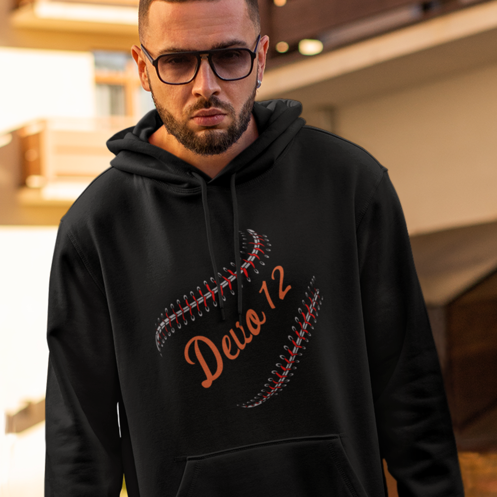 Male "Devo" by Michael Devereaux Men's Hoodie | MILLIONS