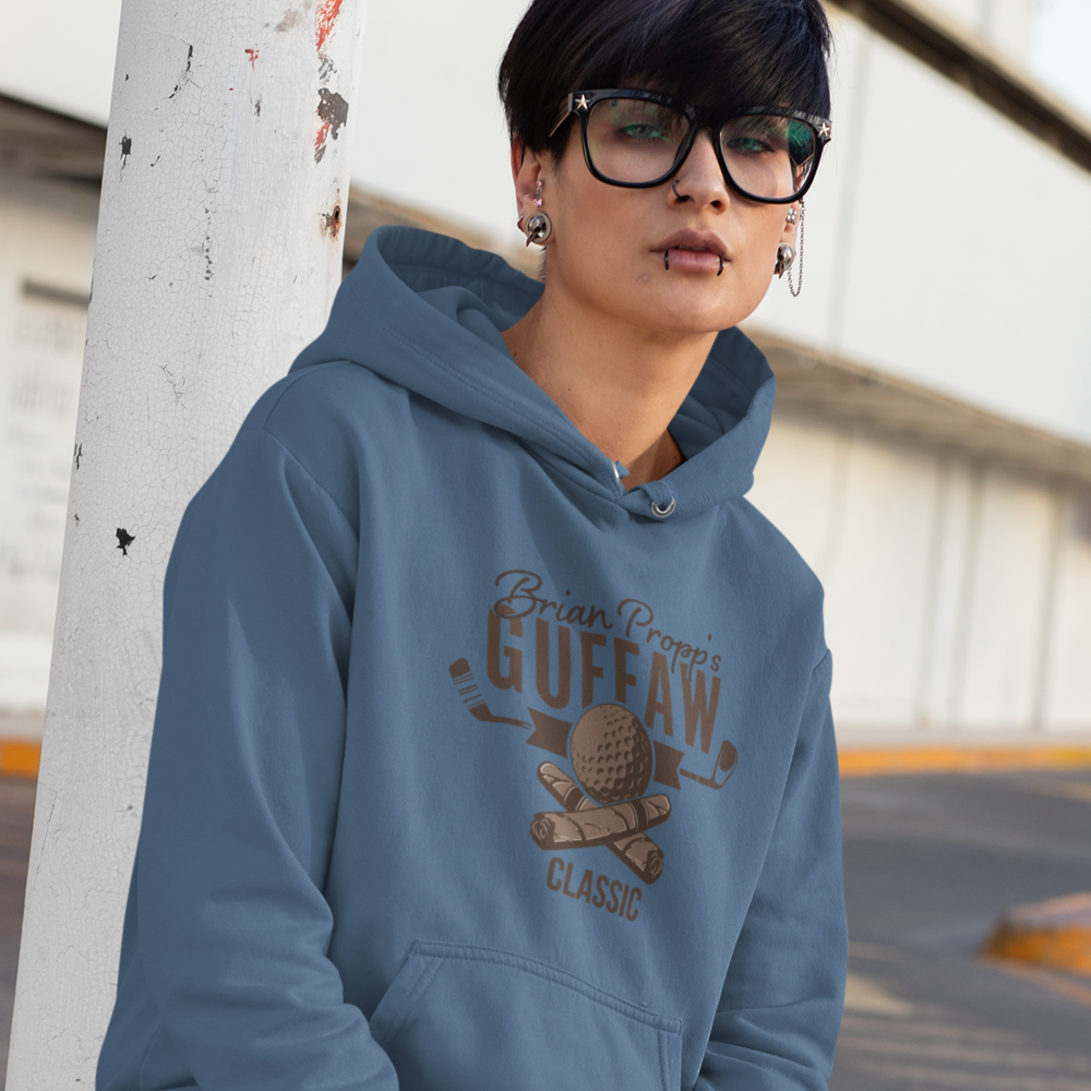 Female Brian Propp Guffaw Classic Unisex Hoodie, Dark Logo | MILLIONS