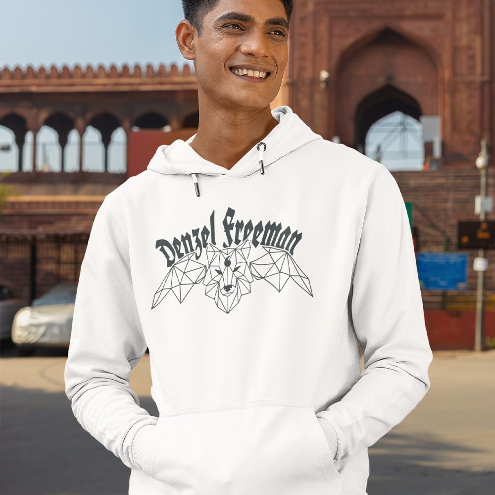 Denzel "Batman" Freeman Unisex Hoodie, Dark Logo | Official Denzel ...