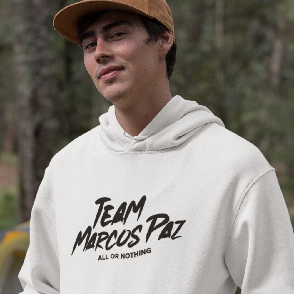 Male All or Nothing by Team Marcos Paz, Men's Hoodie | MILLIONS