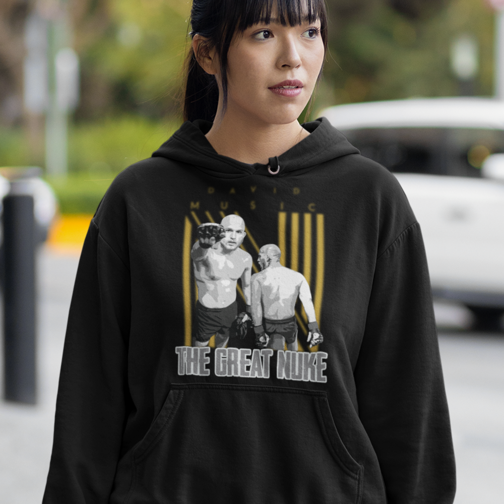 The Great Nuke David Music Graphic Hoodie | MILLIONS
