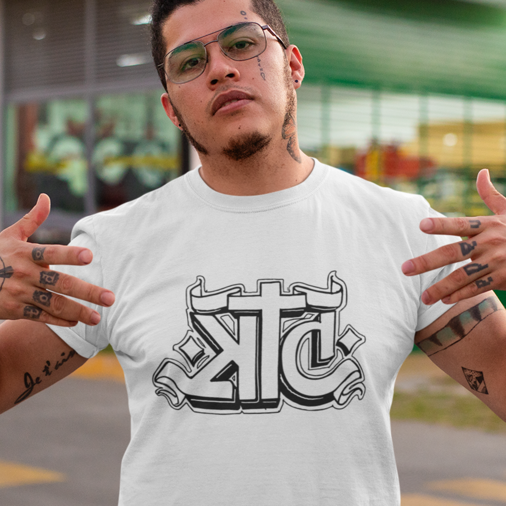 "KTC" by Kendo Castaneda Shirt, Black Logo | MILLIONS