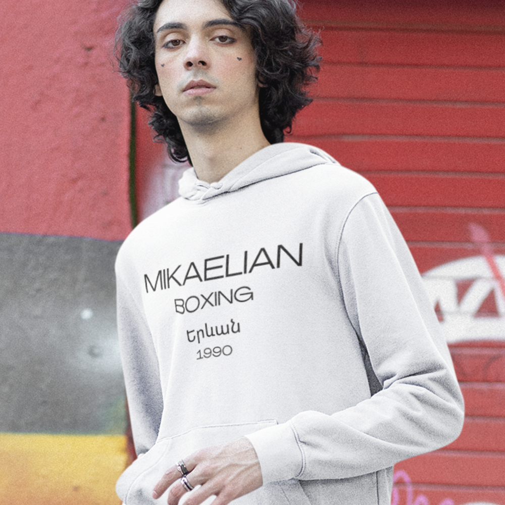 Limited Edition Noel Mikaelian Fight Worn Rival Gloves in White | MILLIONS