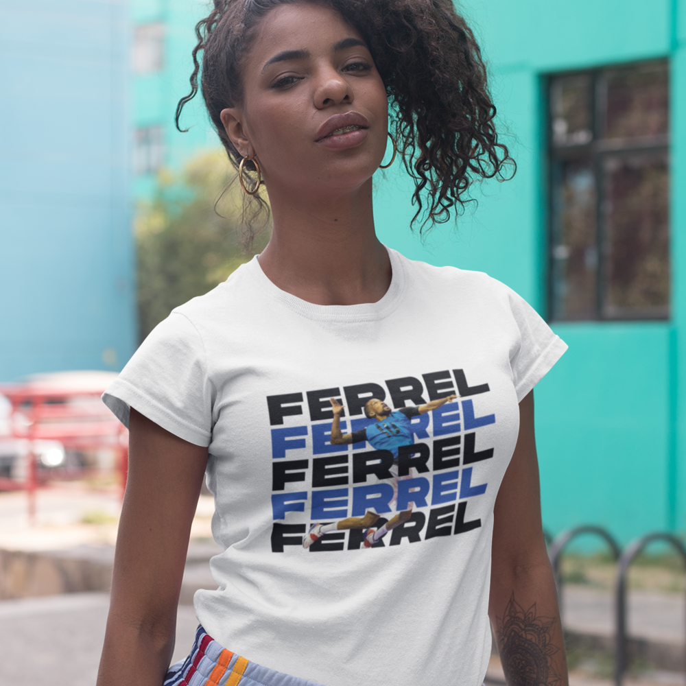 Female Ferrel by Tevin Ferrel UnisexT-Shirt, Dark Logo | MILLIONS