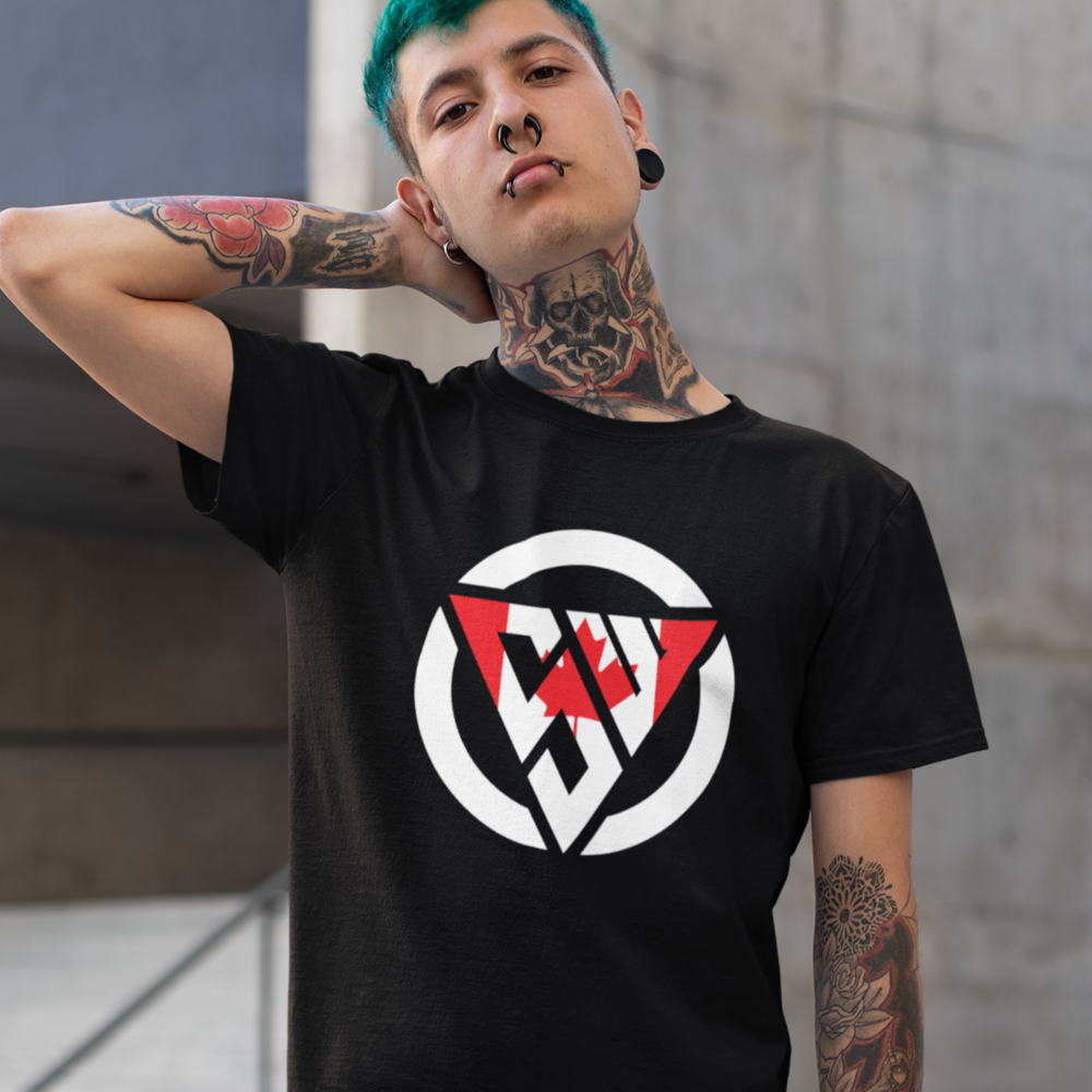 Spencer Wilcox Men's T-shirt, White Logo | MILLIONS