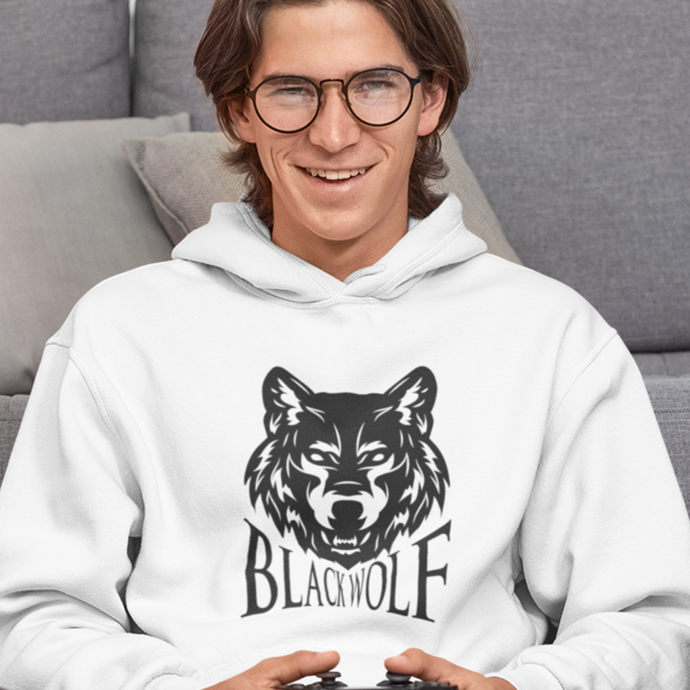 DG Black Wolf Hoodie | Official DeMingo "Ming" Graham. Merch | MILLIONS