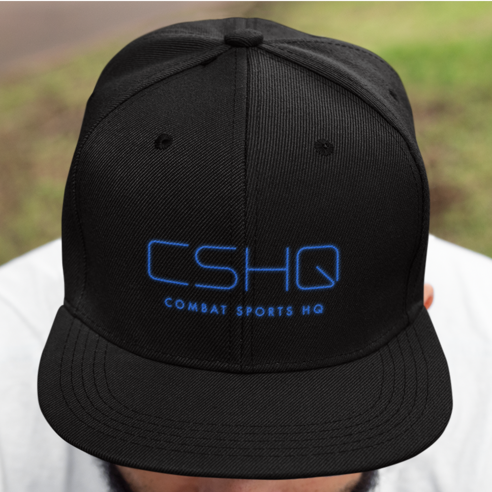 Combat Sports HQ "CSHQ" Hat, Blue Logo | MILLIONS