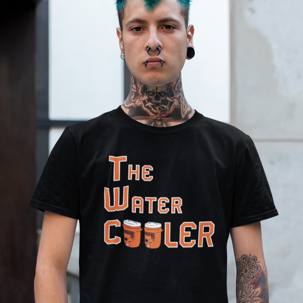 The Water Cooler T-Shirt, Light Logo | MILLIONS