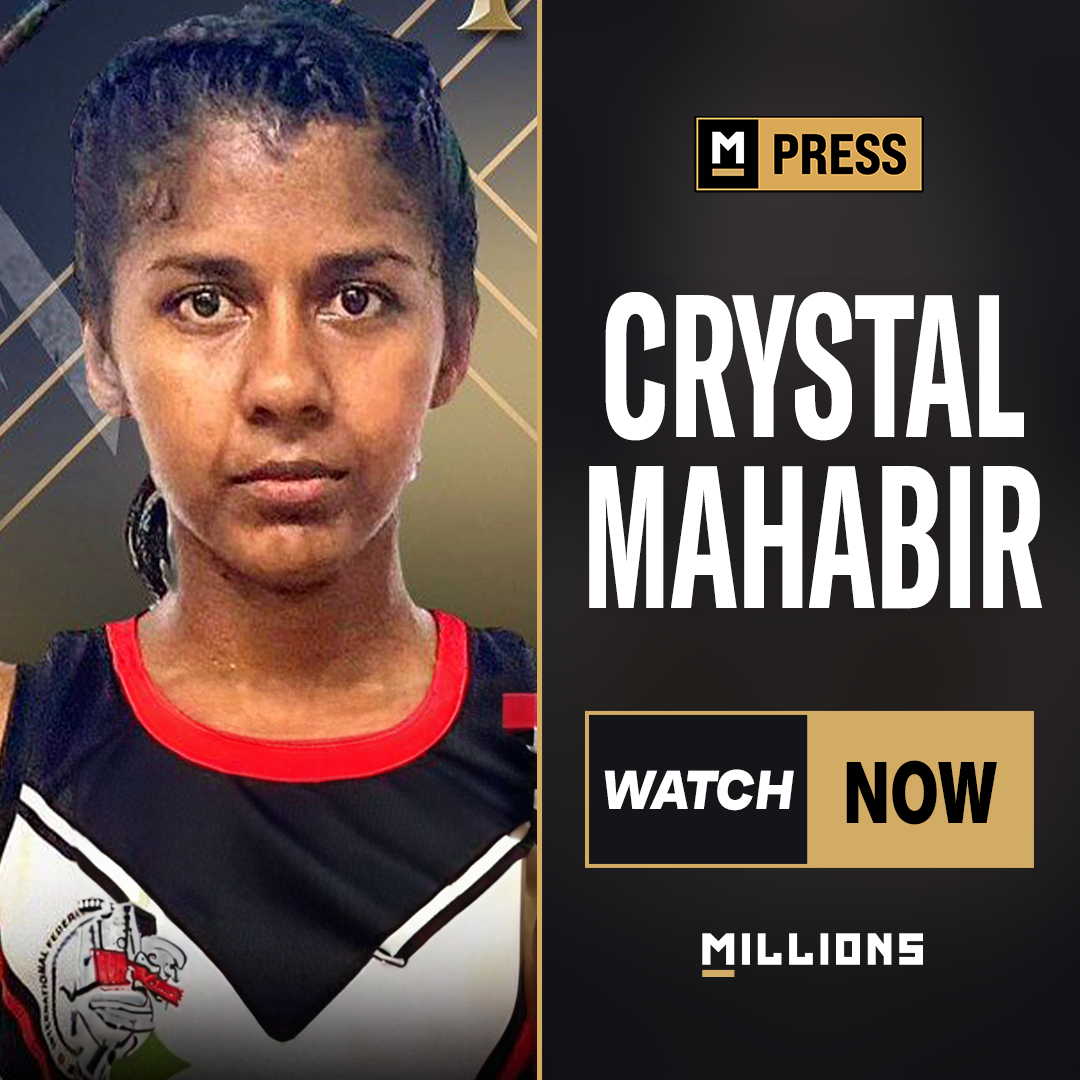 MILLIONS PRESS. Crystal Mahabir INTERVIEW. JULY 9TH, 2024