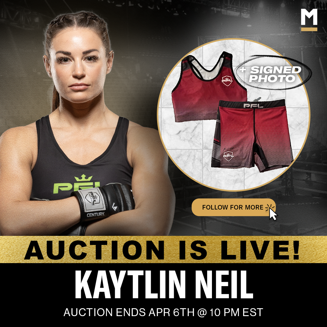 Exclusive PFL Set, Signed & Worn by Kaytlin "Katniss" Neil + Signed ...