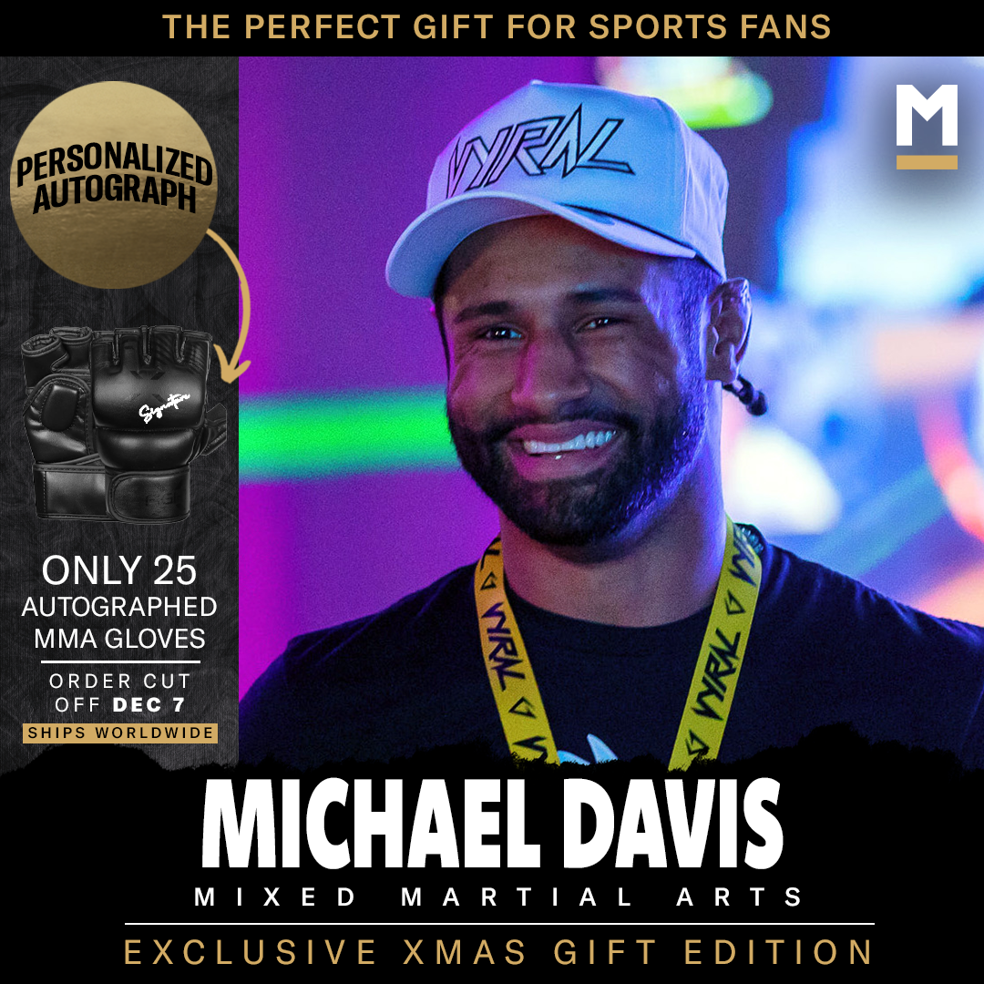 Mike Davis Fight Worn and Signed UFC Hoodie. | MILLIONS