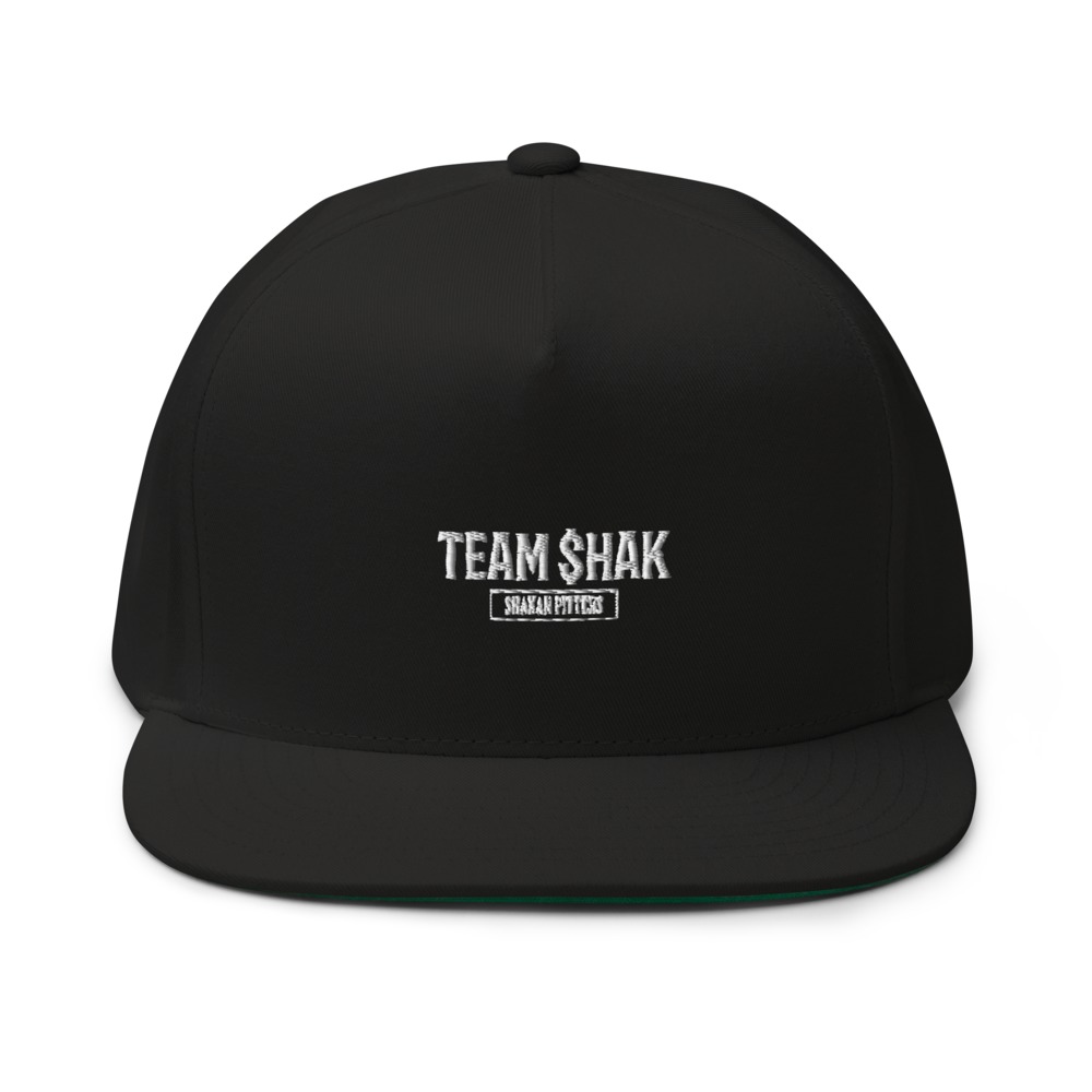 Shakan Pitters "Team Shak" Hat, White Logo | MILLIONS
