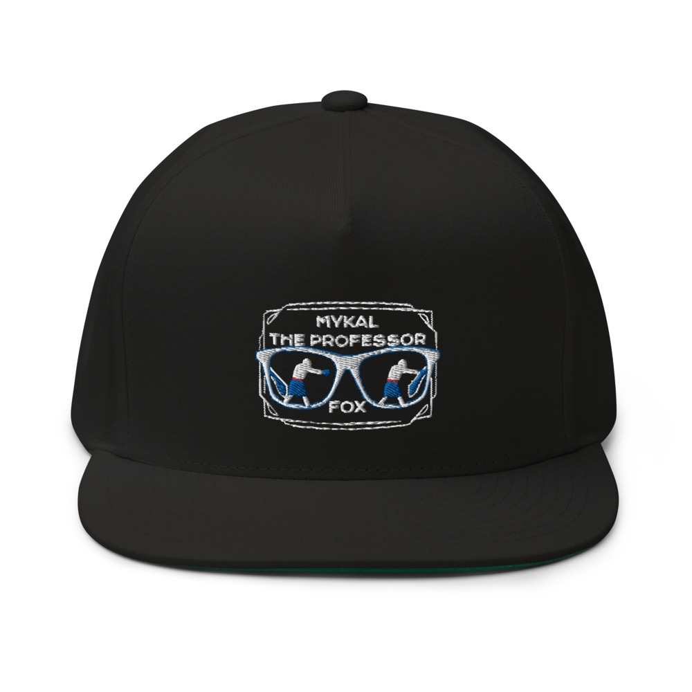 Mykal "The Professor" Fox Hat, White Logo | MILLIONS