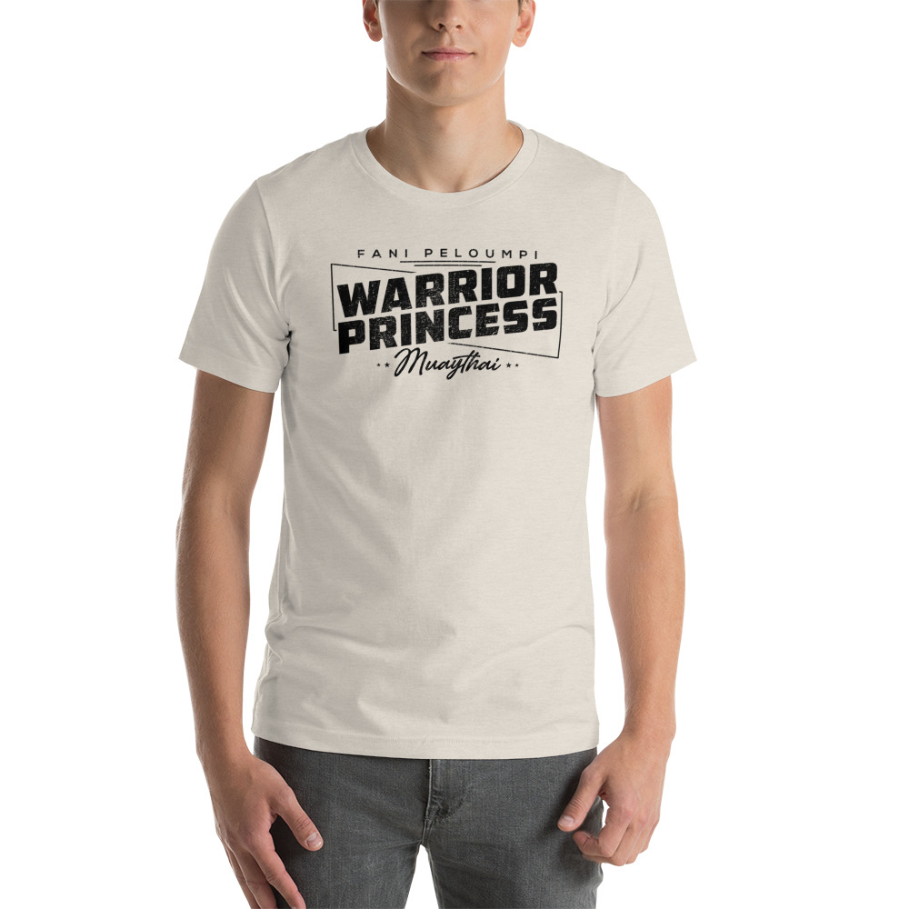 Fani "Warrior Princess" Peloumpi T-Shirt, Black Logo | MILLIONS