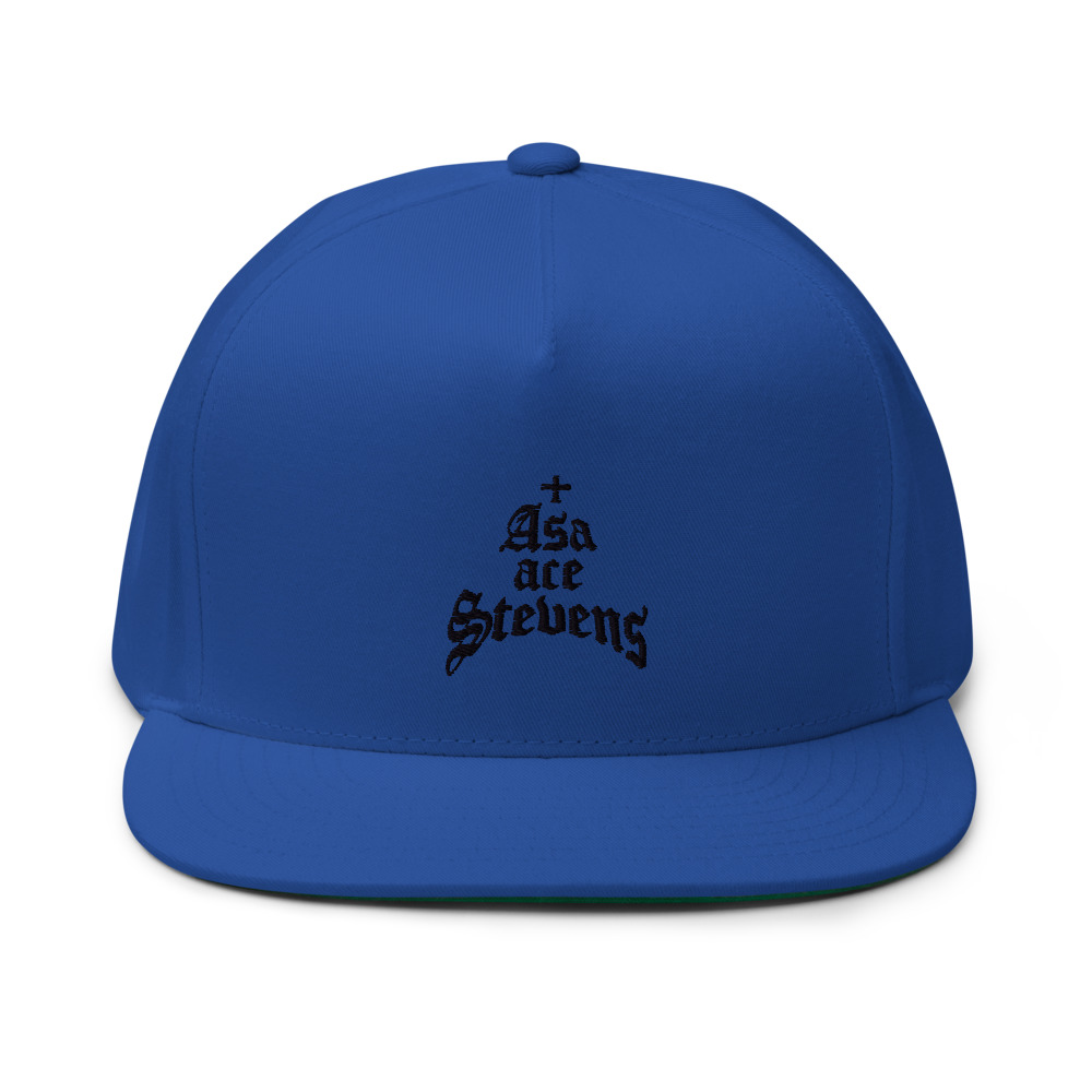 Asa Stevens Hat, Black Logo | MILLIONS