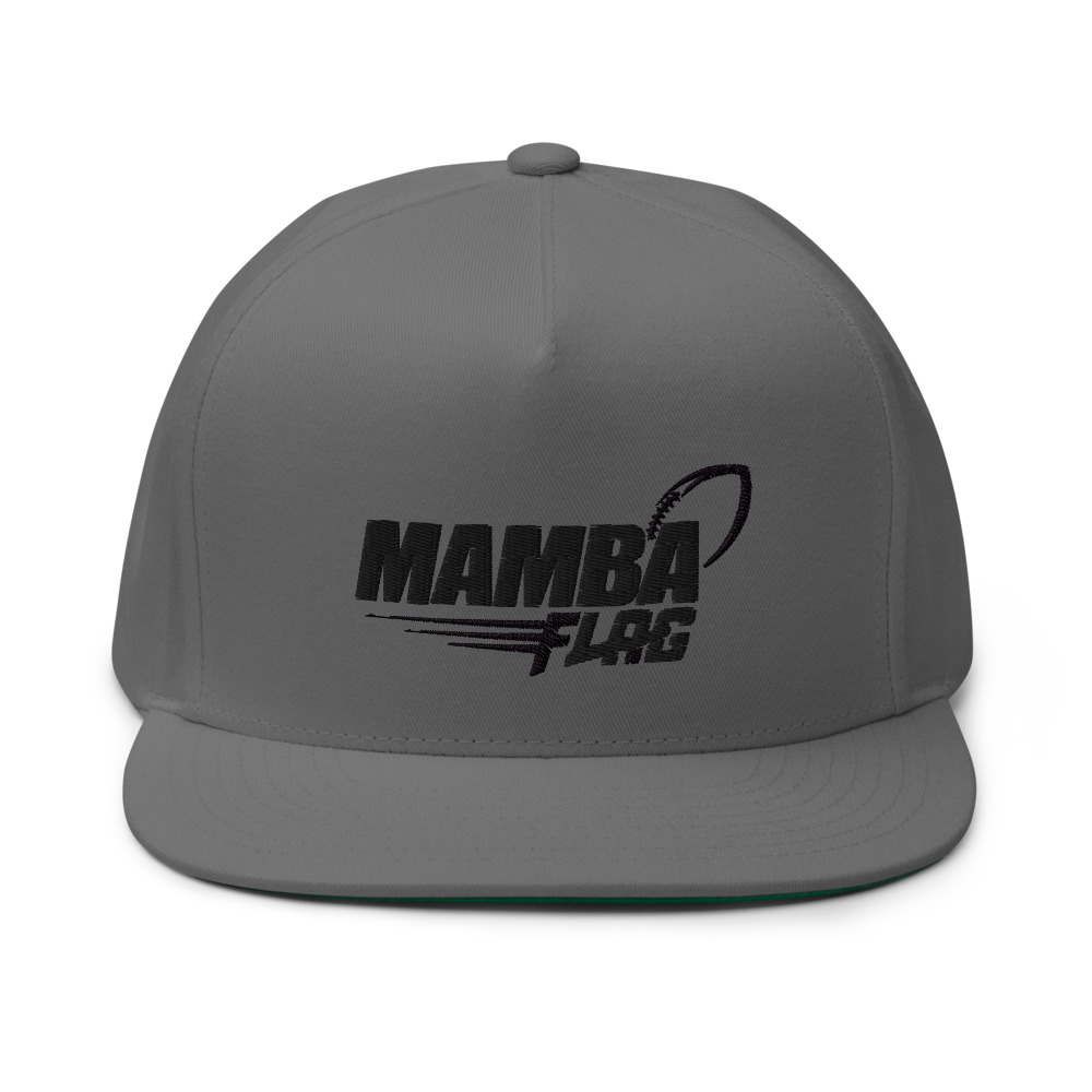 MAMBA FLAG by Reggie Rusk Hat, Black Logo | MILLIONS
