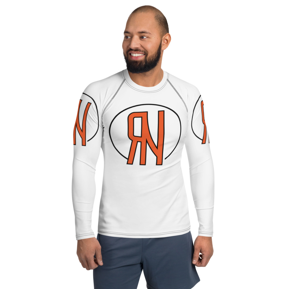 Male Reyton by Matt Newton Men's Compression Fit, Orange Logo | MILLIONS