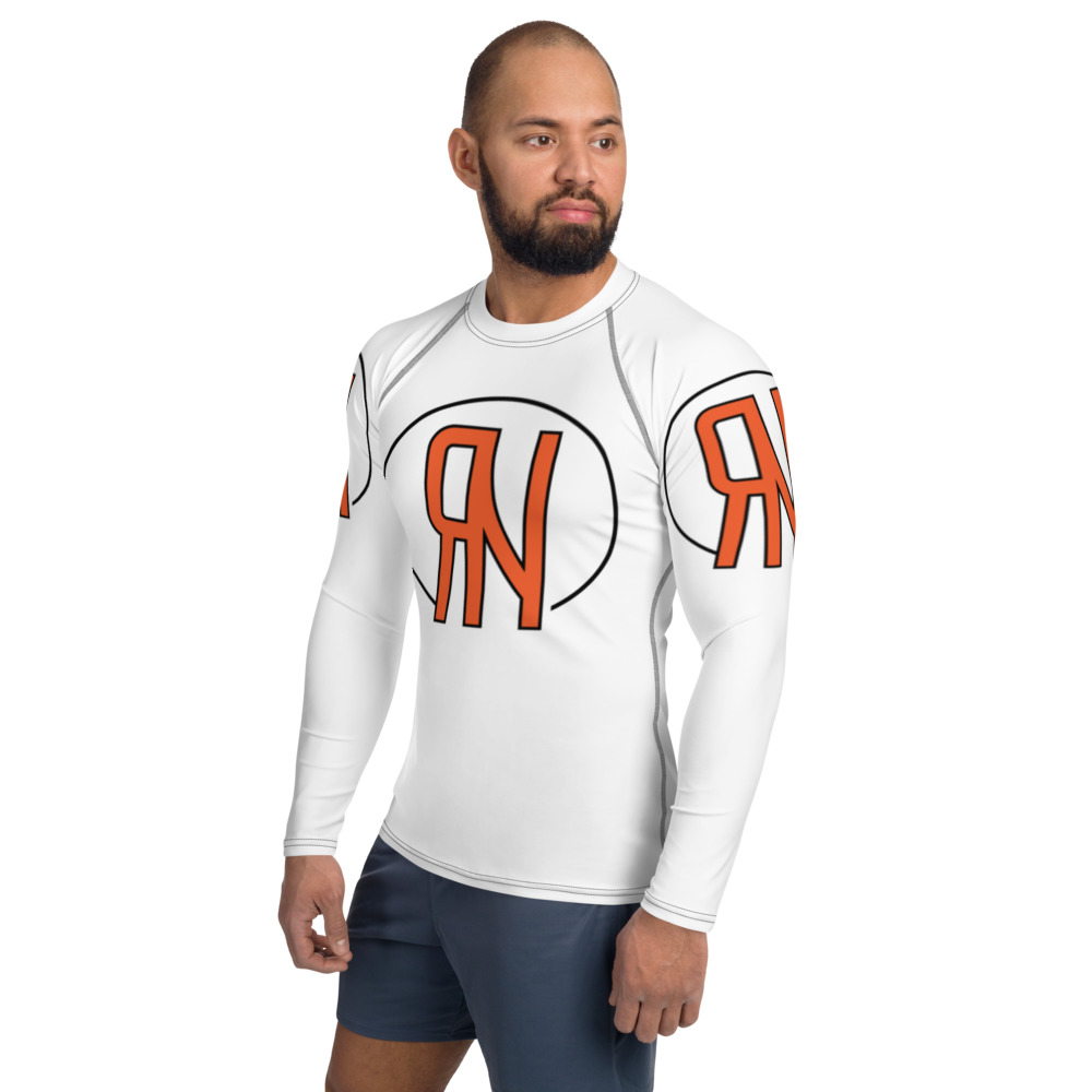 Male Reyton by Matt Newton Men's Compression Fit, Orange Logo | MILLIONS