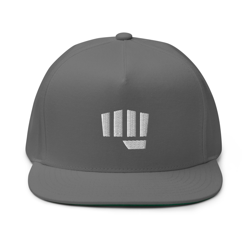 Fist Bump Hat, White Logo | MILLIONS