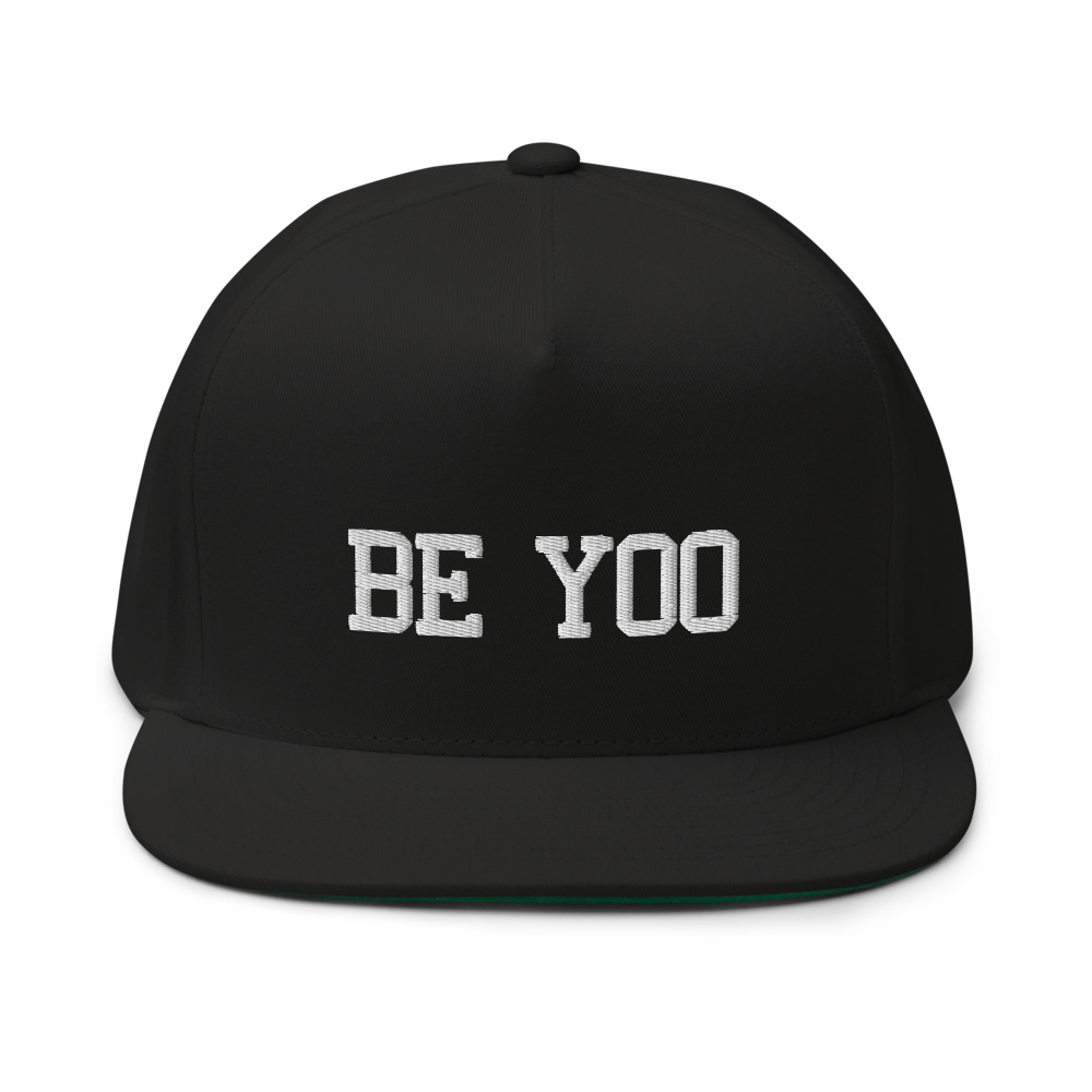 Natalie Yoo "Be Yoo" Hat, White Logo | MILLIONS
