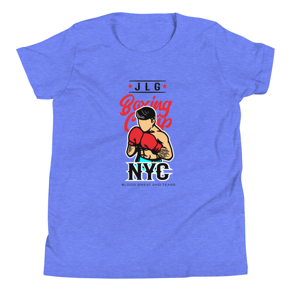 Jose Guzman JLG Boxing in NYC Youth T-Shirt | MILLIONS