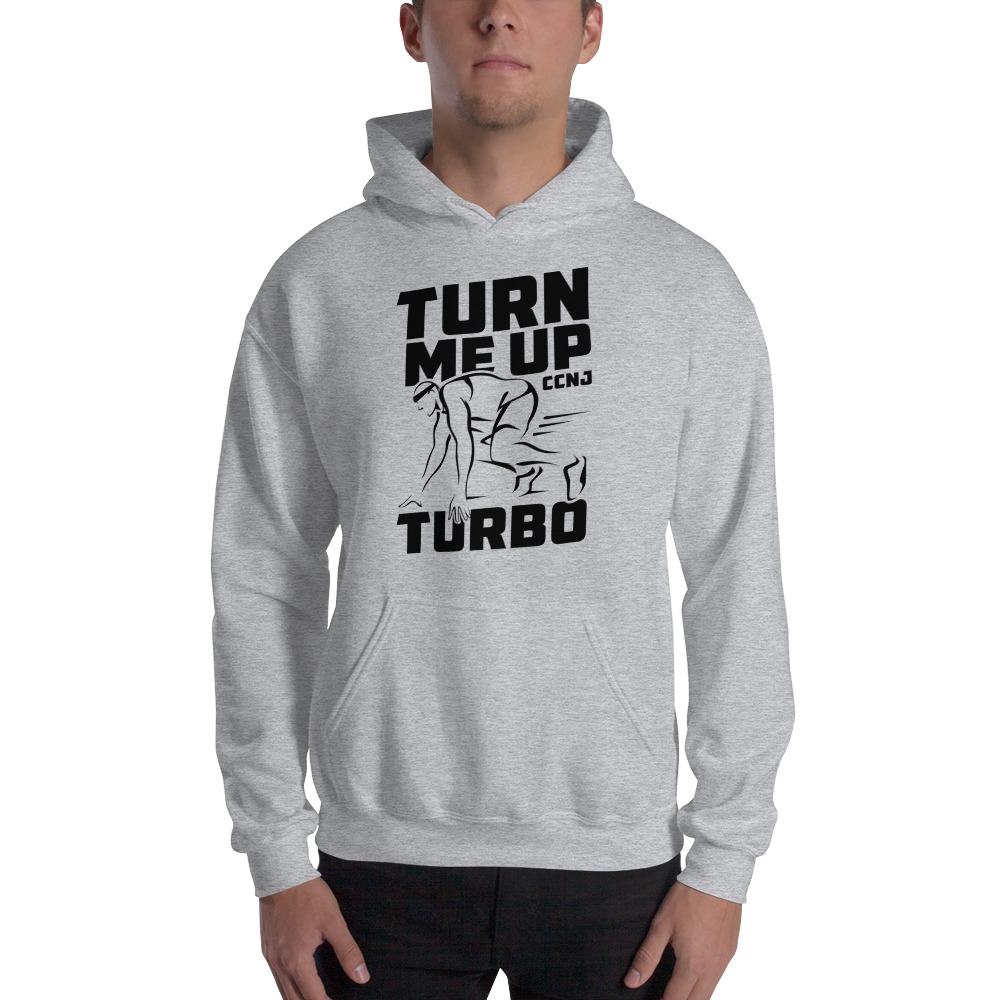 "Turn Me up Turbo" by Charles Nnantah Jr Hat, Black Logo | MILLIONS