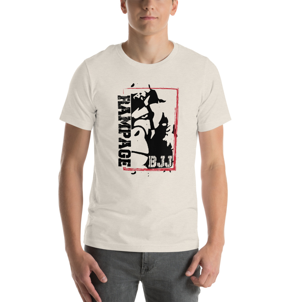 Rampage BJJ by Stephanie Cline Unisex T-Shirt, Dark Logo | MILLIONS