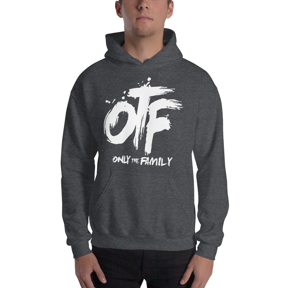 OTF by Tynari Leblanc Hoodie , White Logo | MILLIONS